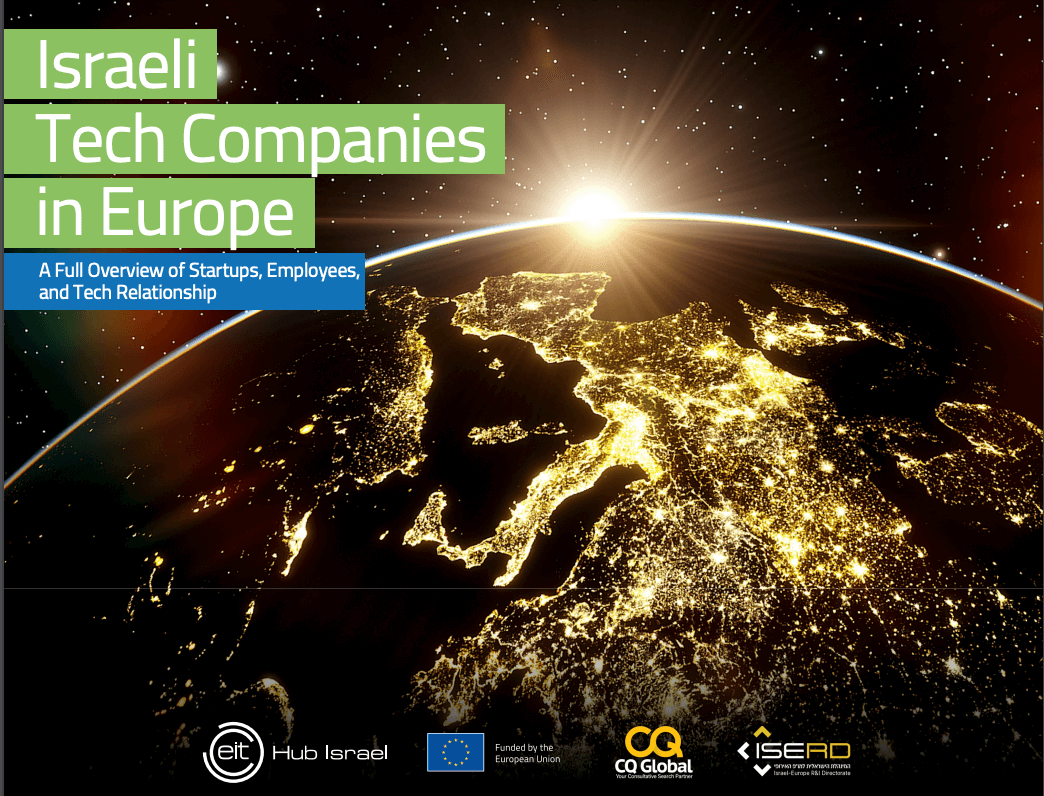 Israel Tech Companies in Europe - EIT Global Outreach